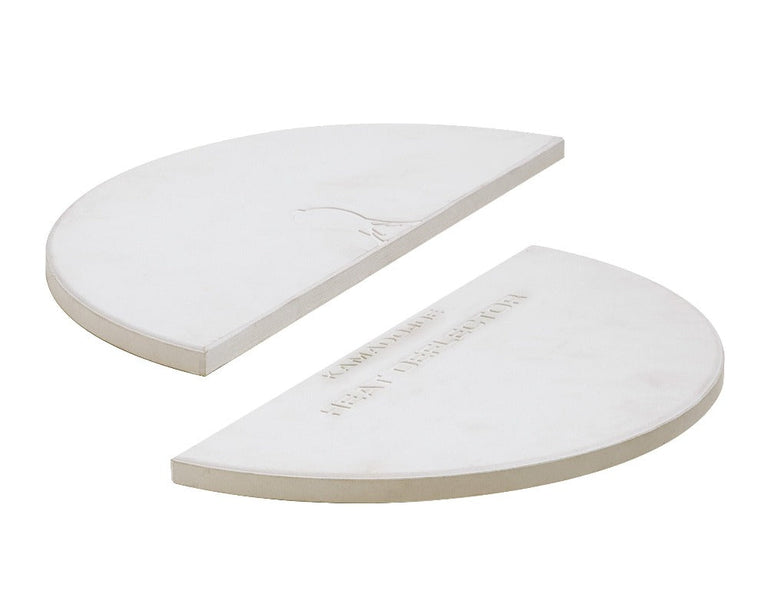 Half-Moon Deflector Plates (Set of 2) - Kamado Joe International