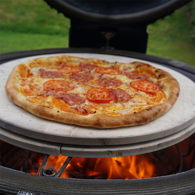Ceramic Pizza Stone - Kamado Joe International